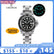 ★Weekly Deals★Cronos 2.5x Water Ghost Sub Dive Watch L6018 Polished Mi ...