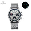 Cronos 38.5mm Chronograph Quartz Men Watch L6035 – Cronos Watch Store